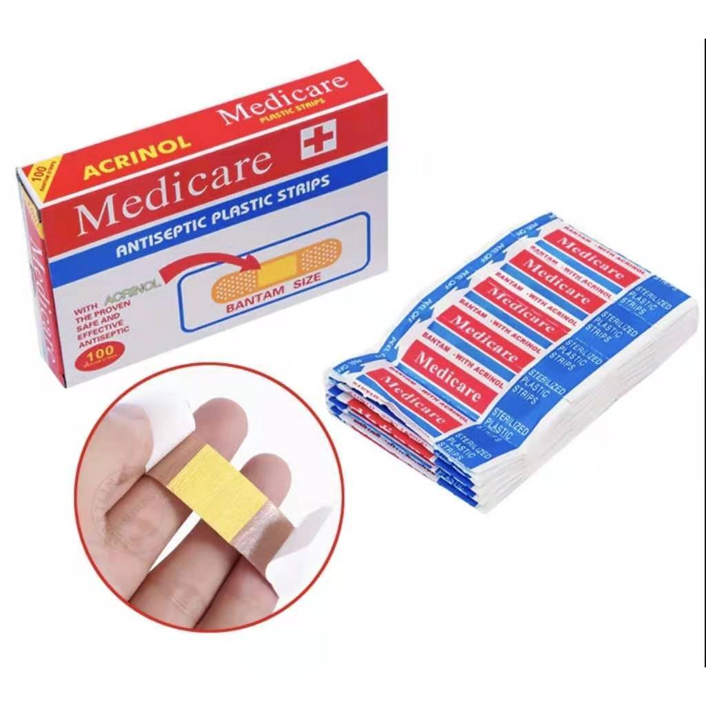 ANTISEPTIC plaster STRIPS (100PCS PER BOX) – Badawneh Medical Group