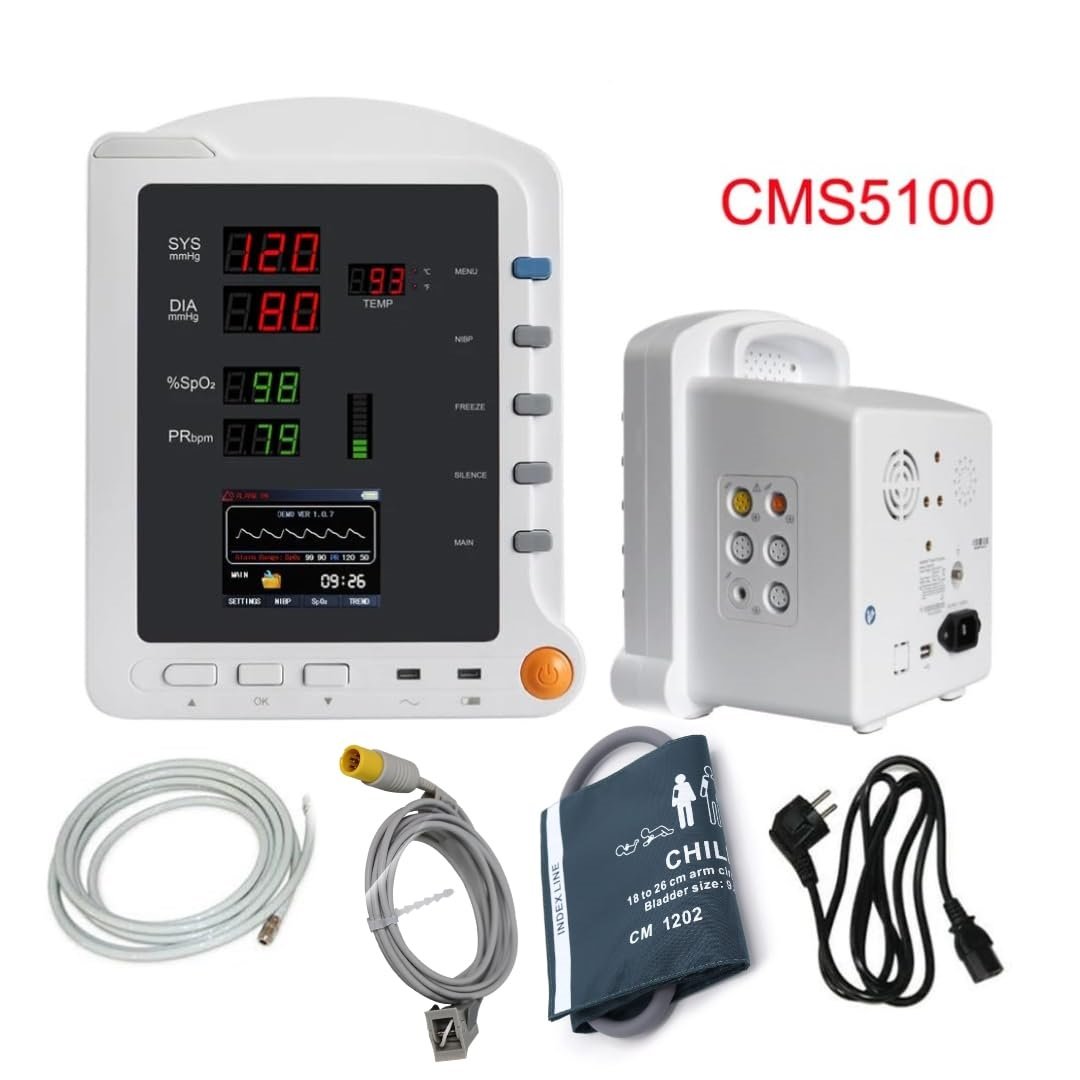 CONTEC CMS5100 Vital Signs Monitor – Badawneh Medical Group
