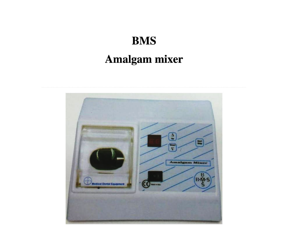 BMS Dental Amalgameter – Badawneh Medical Group