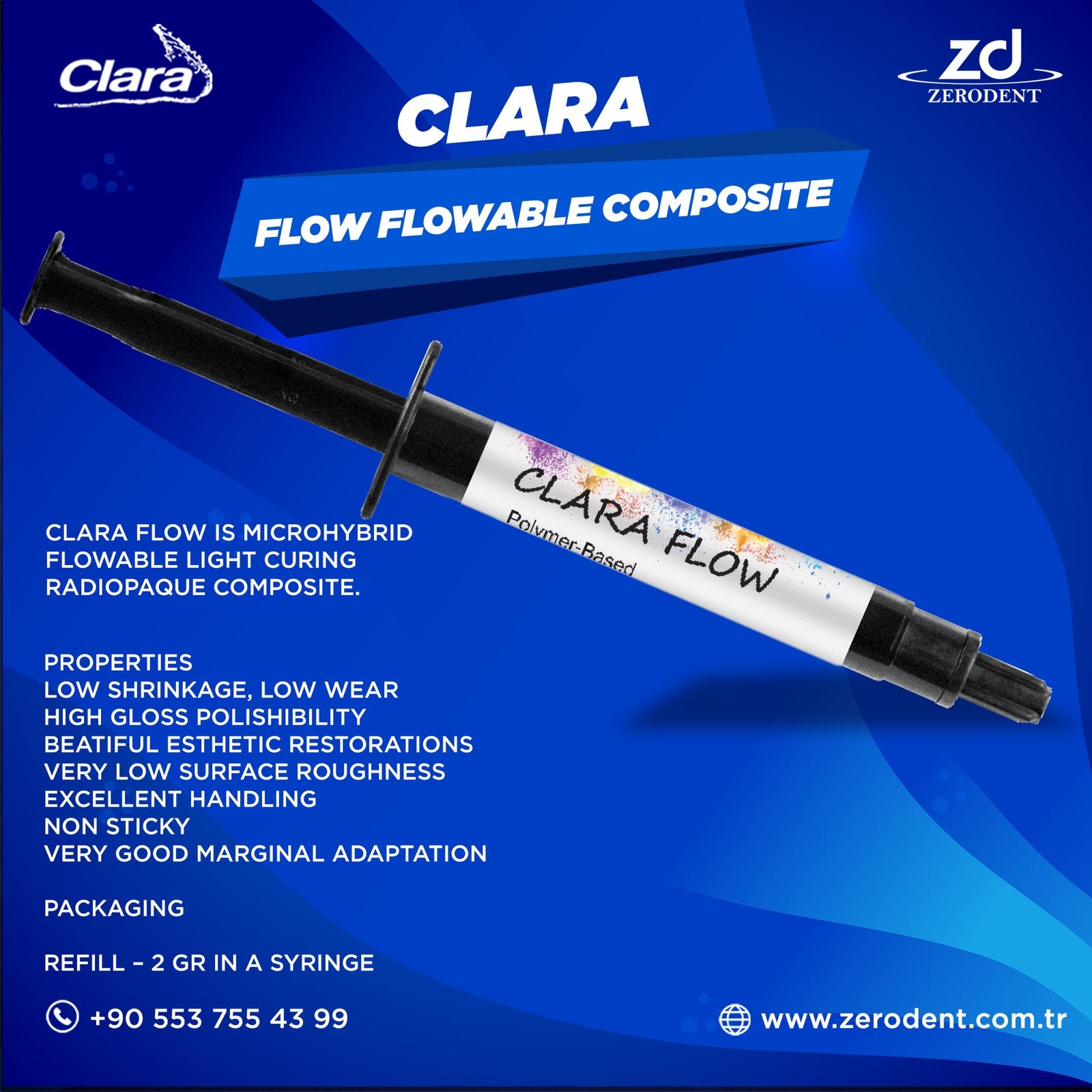 CLARA flow syringe – Badawneh Medical Group